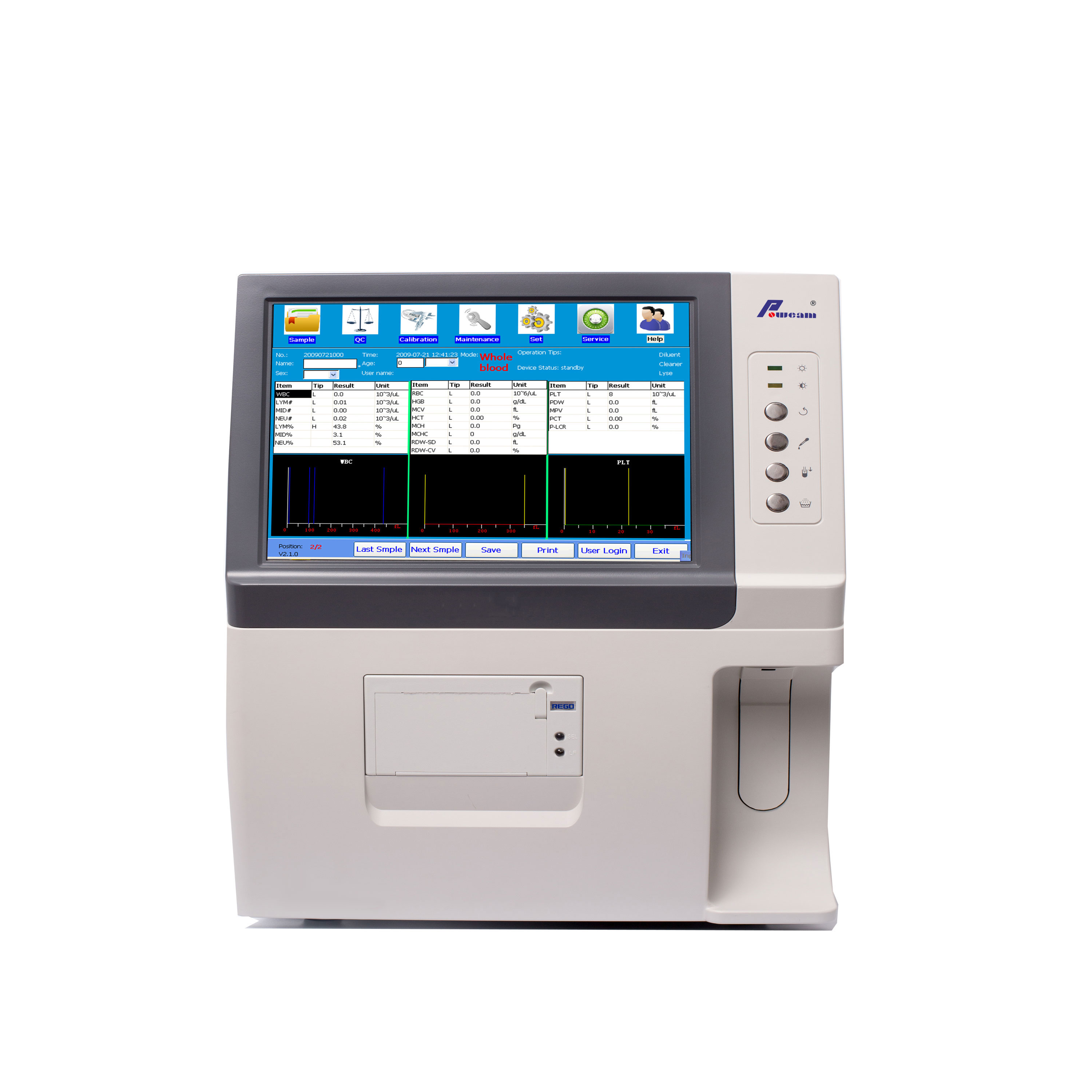 Medical Blood Cell Counter Auto Haematology Analyzer from China ... Medical Blood Cell Counter Auto Haematology Analyzer from China ...