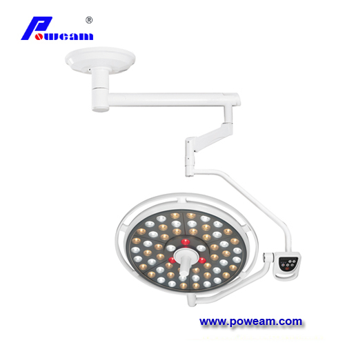 Double Dome Ceiling Shadowless Medical Examination Surgical Mobile LED Operating Lamp with ...
